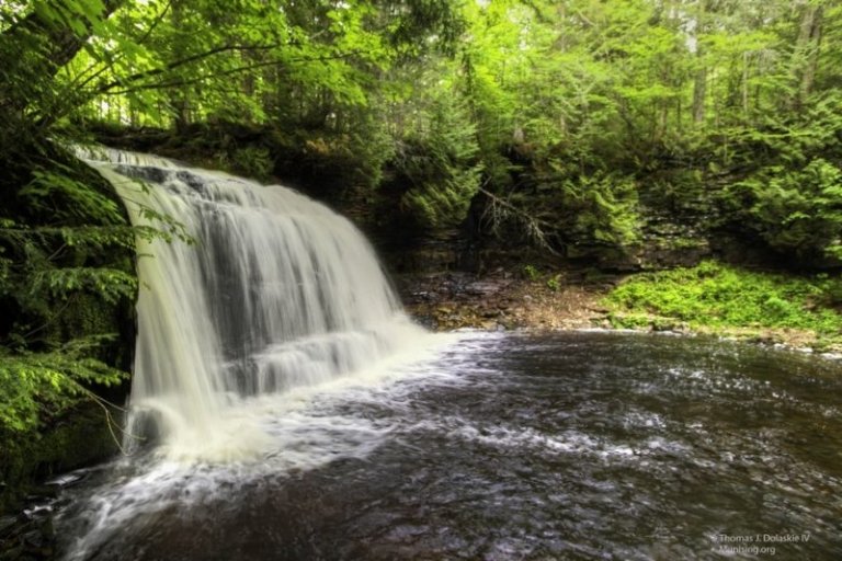 Rock River Falls - Munising Visitor's Bureau
