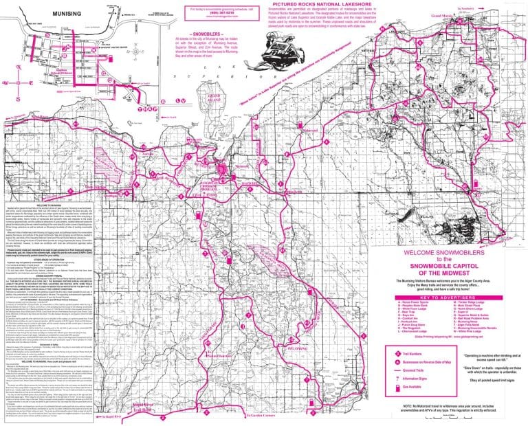 Munising Visitor's Bureau - Snowmobiling